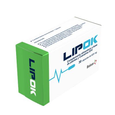 Comprar BIOKSAN Lipok COLESTEROL (30caps) a precio online
