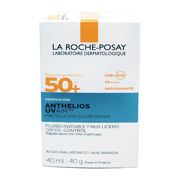Comprar LA ROCHE POSAY ANTHELIOS UV AIR SPF 50+ FLUIDO INVISIBLE OIL-FREE (40ML) a precio online