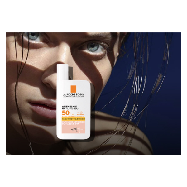 Comprar LA ROCHE POSAY ANTHELIOS UV-MUNE 400 OIL CONTROL FLUIDO SPF50+ COLOR (50ml) a precio online