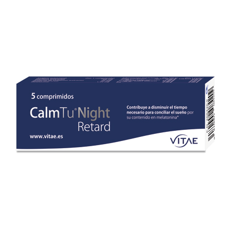 Comprar VITAE CALMTU NIGHT RETARD (5 COMPRIMIDOS) a precio online