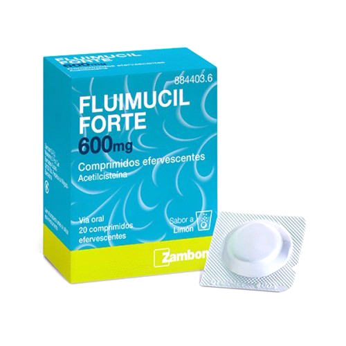 Comprar ZAMBON FLUIMUCIL FORTE 600mg Comp. Efervescentes a precio online